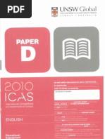 Icas Past Papers Answers | PDF