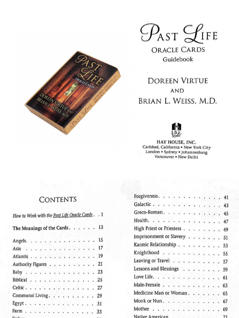 Past Life Doreen Virtue | PDF
