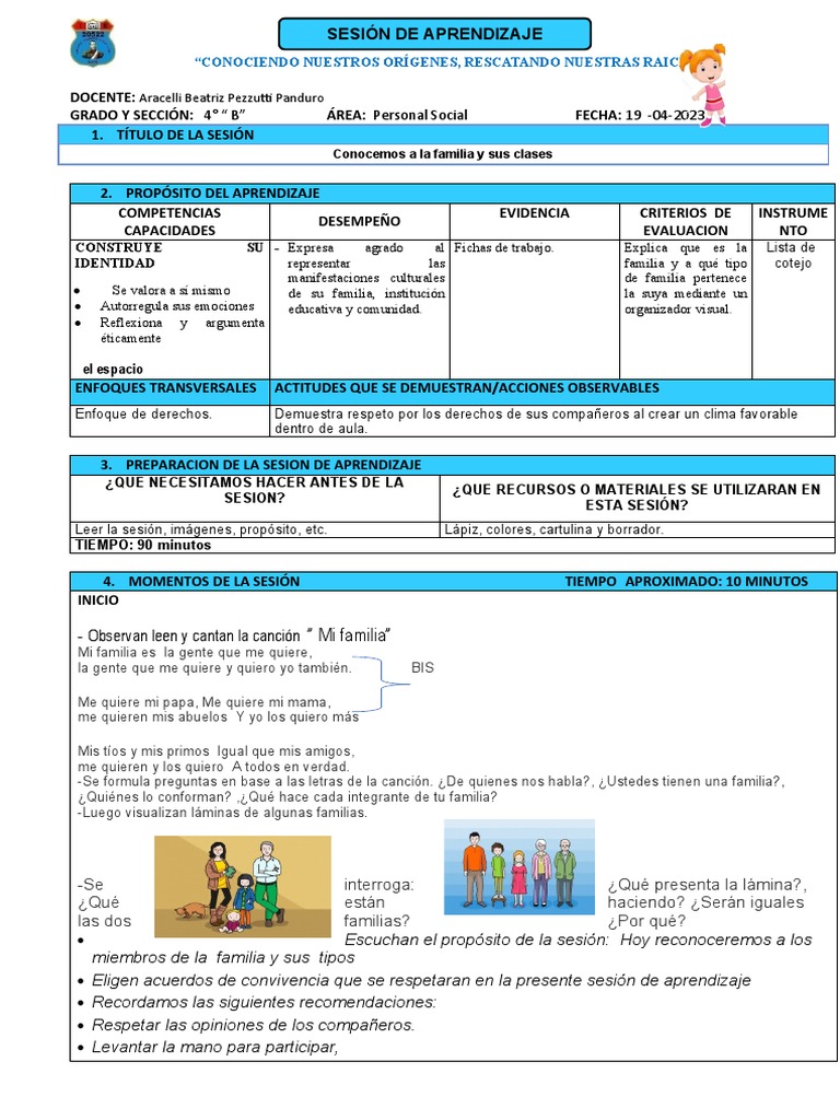 SESIÓN P.S. La Familia | PDF | Ciencia de sistemas | Conceptos psicologicos