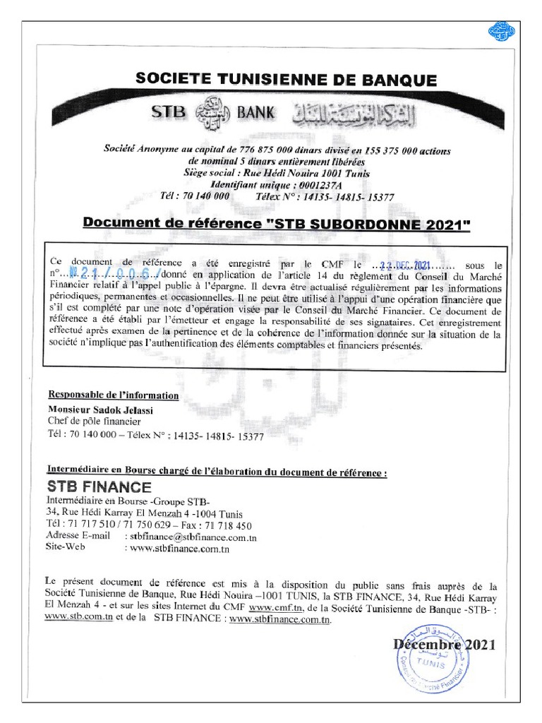 Reference STB 2021 | PDF