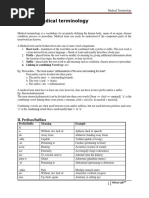 Medical Terminology A-Z Guide | PDF | Bile | Esophagus