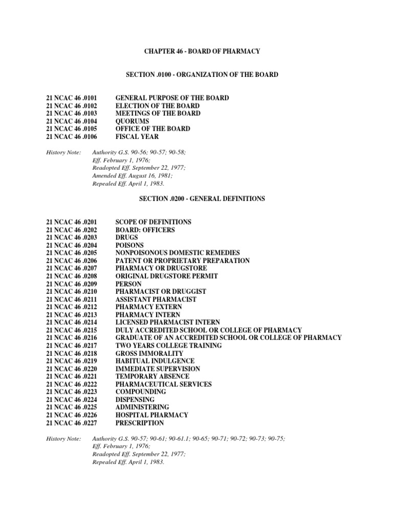 North Carolina Law Book | PDF | Pharmacy | Medical Prescription