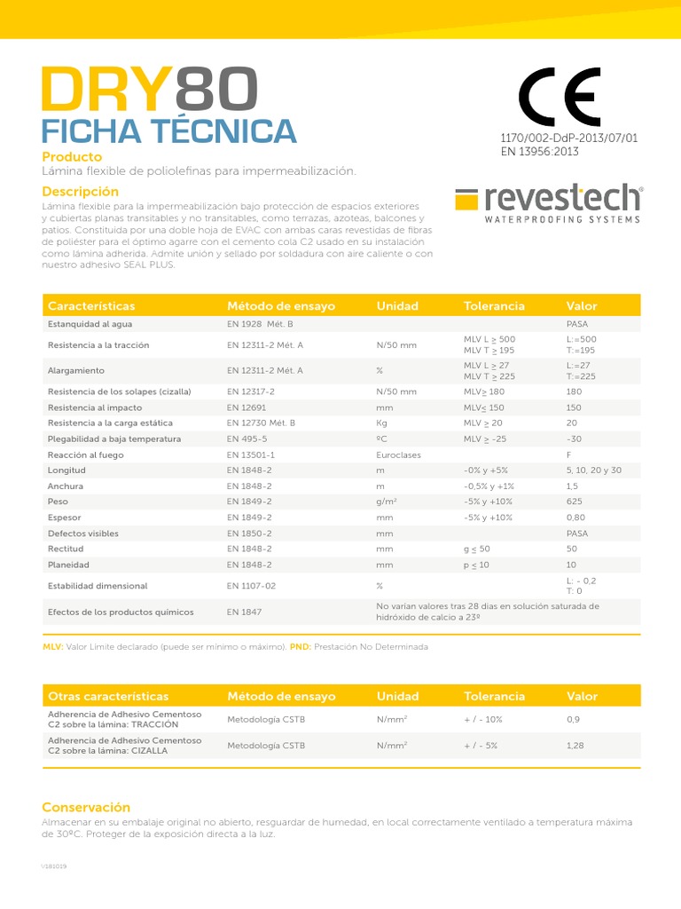 Dry 80 | PDF | Materiales | Ciencias fisicas