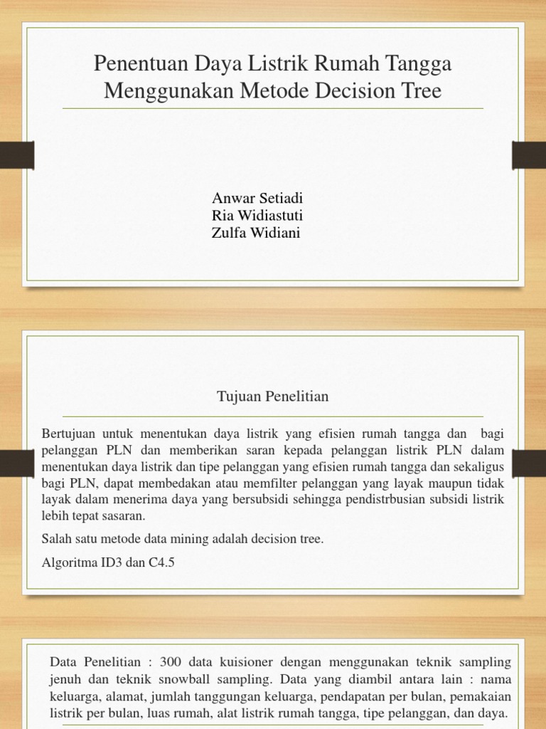 Diskusi Paper (Penentuan Daya Listrik Rumah Tangga Menggunakan Metode ... Diskusi Paper (Penentuan Daya Listrik Rumah Tangga Menggunakan Metode ...