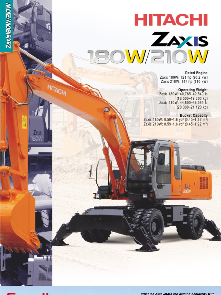 Exca Hitachi Zaxis | PDF