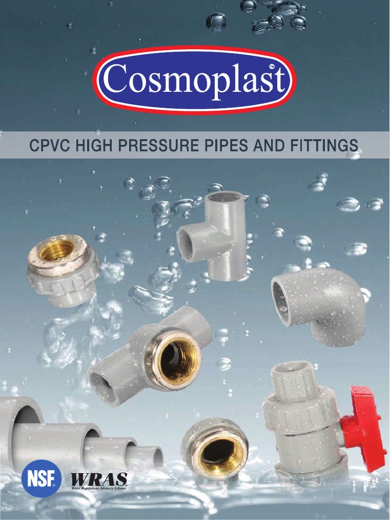 Cosmoplast CPVC - Pipe - & - Fittings - April2018 | PDF
