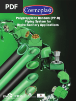 02 Cosmoplast Upvc Pipes | PDF | Pipe (Fluid Conveyance) | Materials