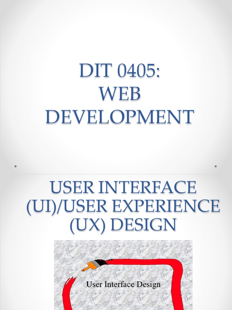 Lecture 4 - UIUX | PDF | Usability | Human–Computer Interaction