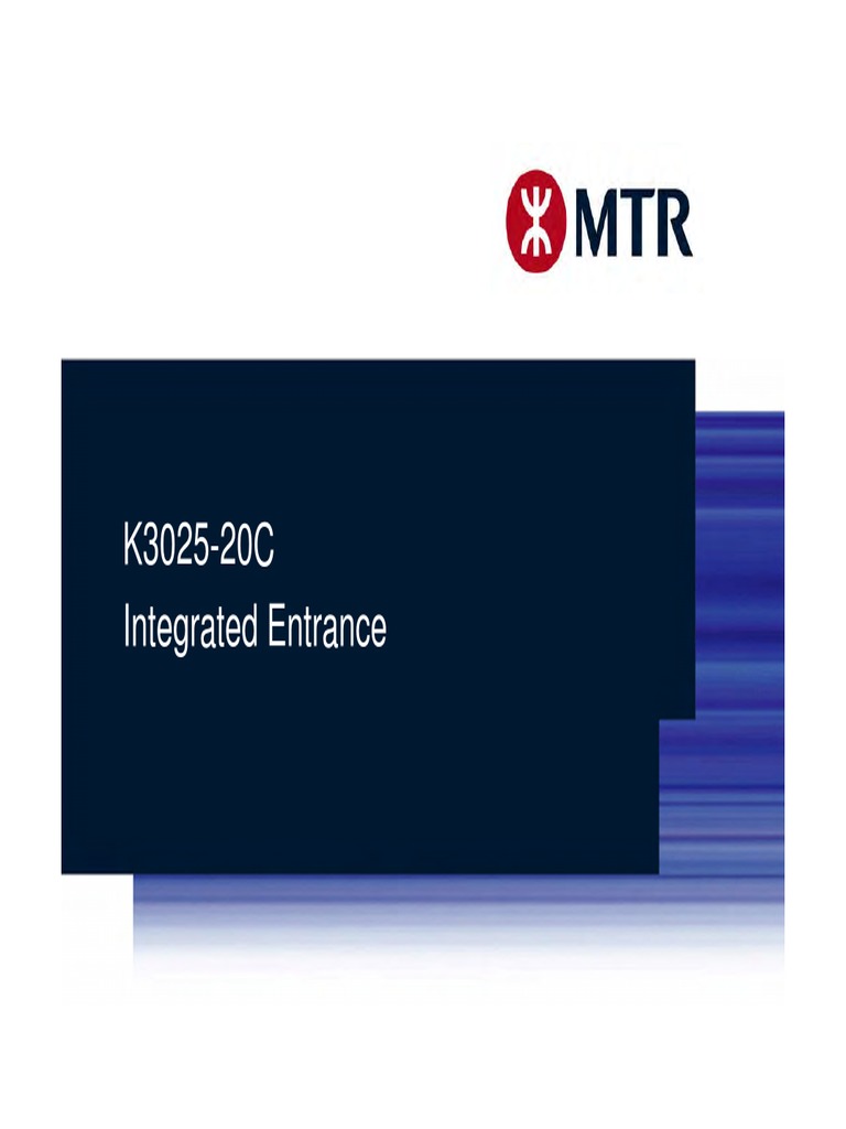 MTR Mall Entrance Upgrade Plan | PDF