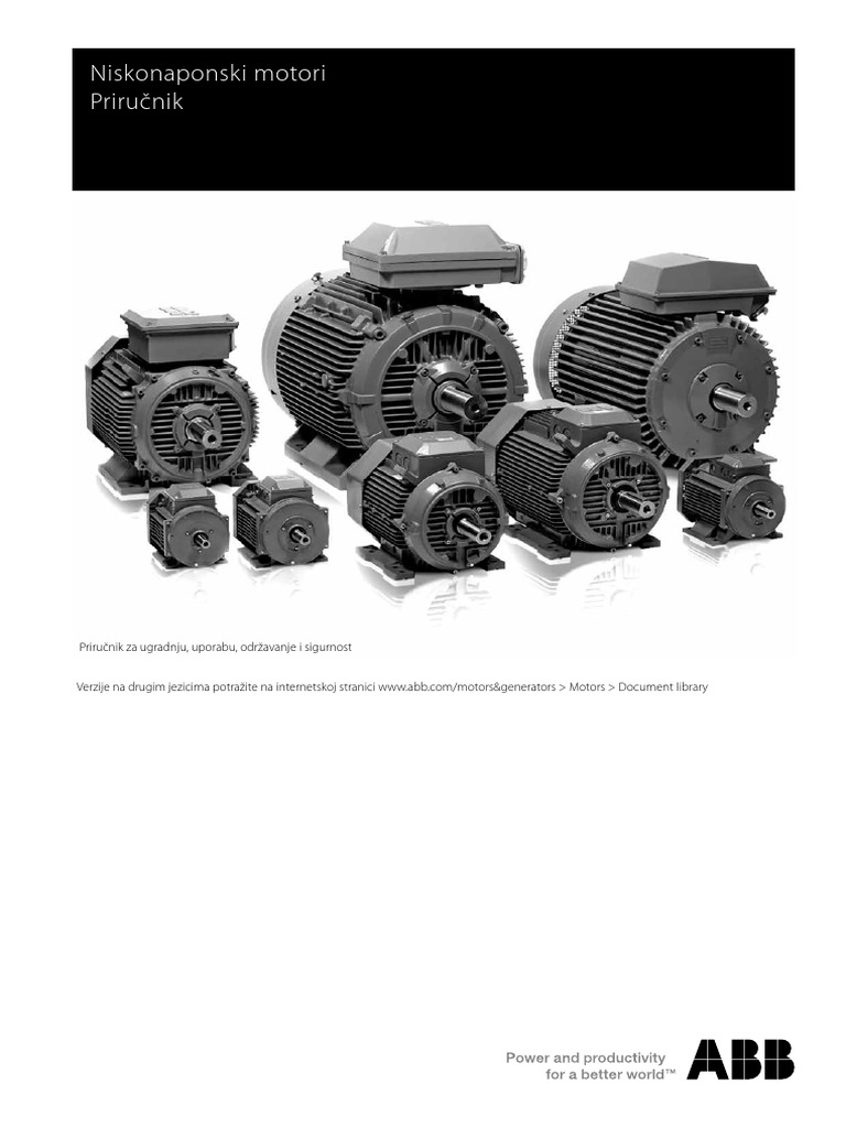Standard - Manual - LV - Motors - HR Rev E Lores | PDF