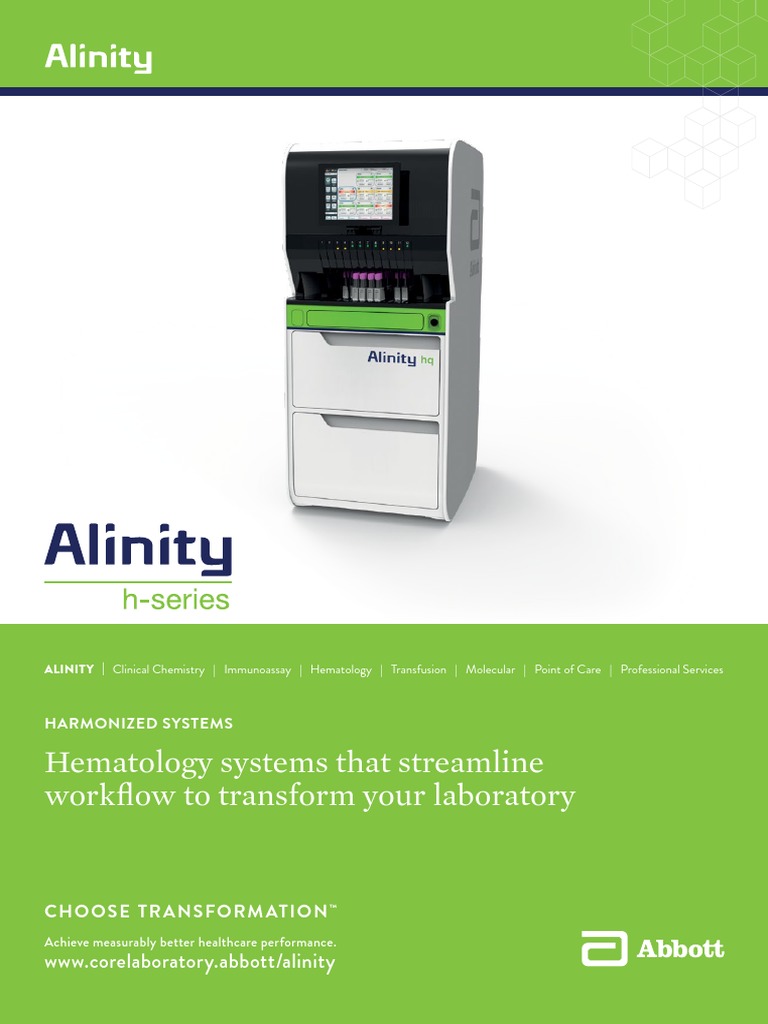 Alinity H Brochure | PDF