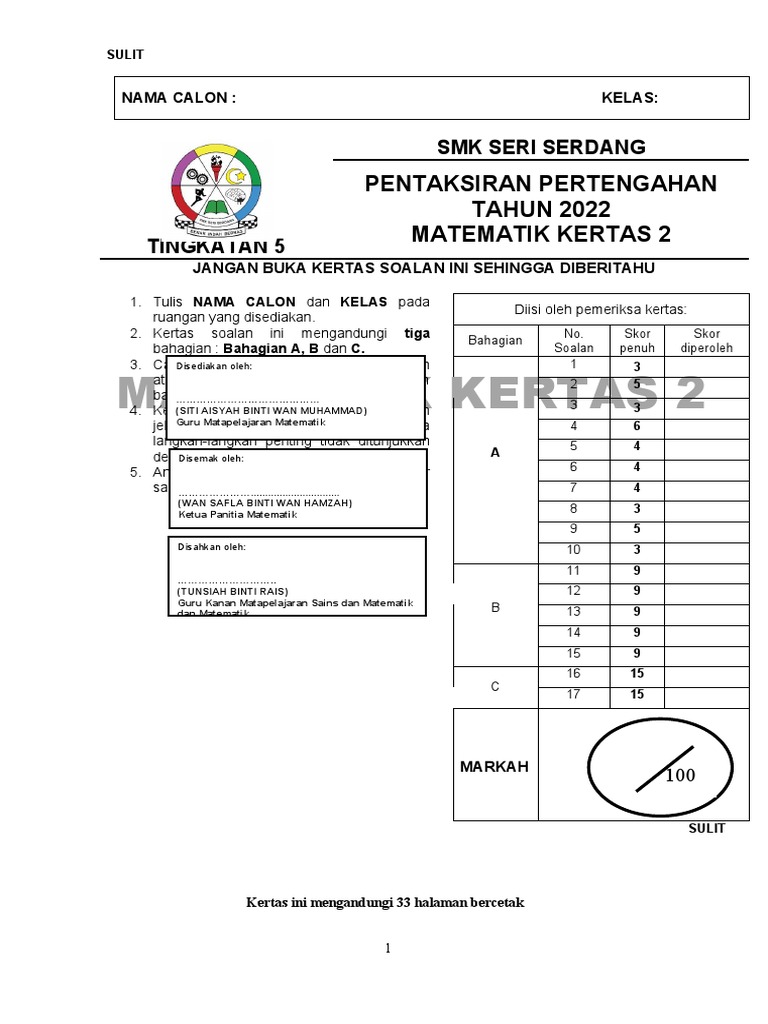 Cover Rumus k2 Math | PDF