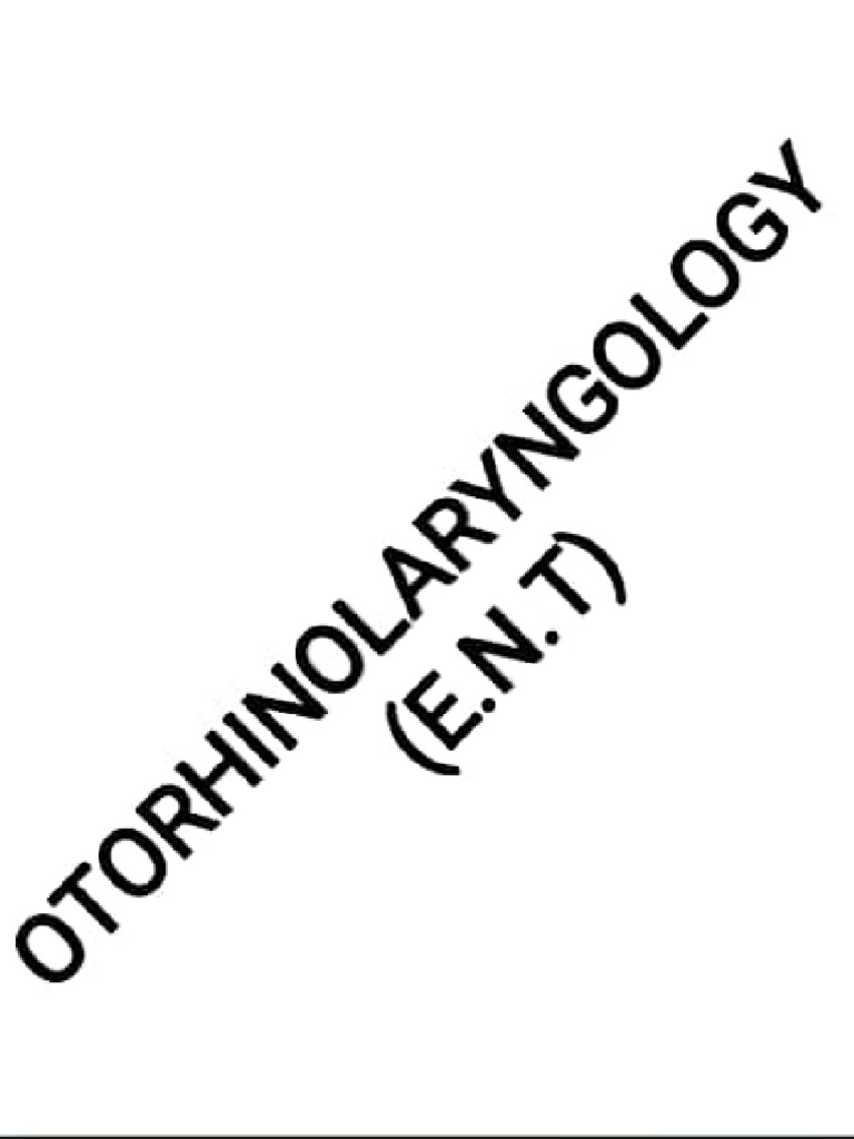 ENT Question Papers | PDF