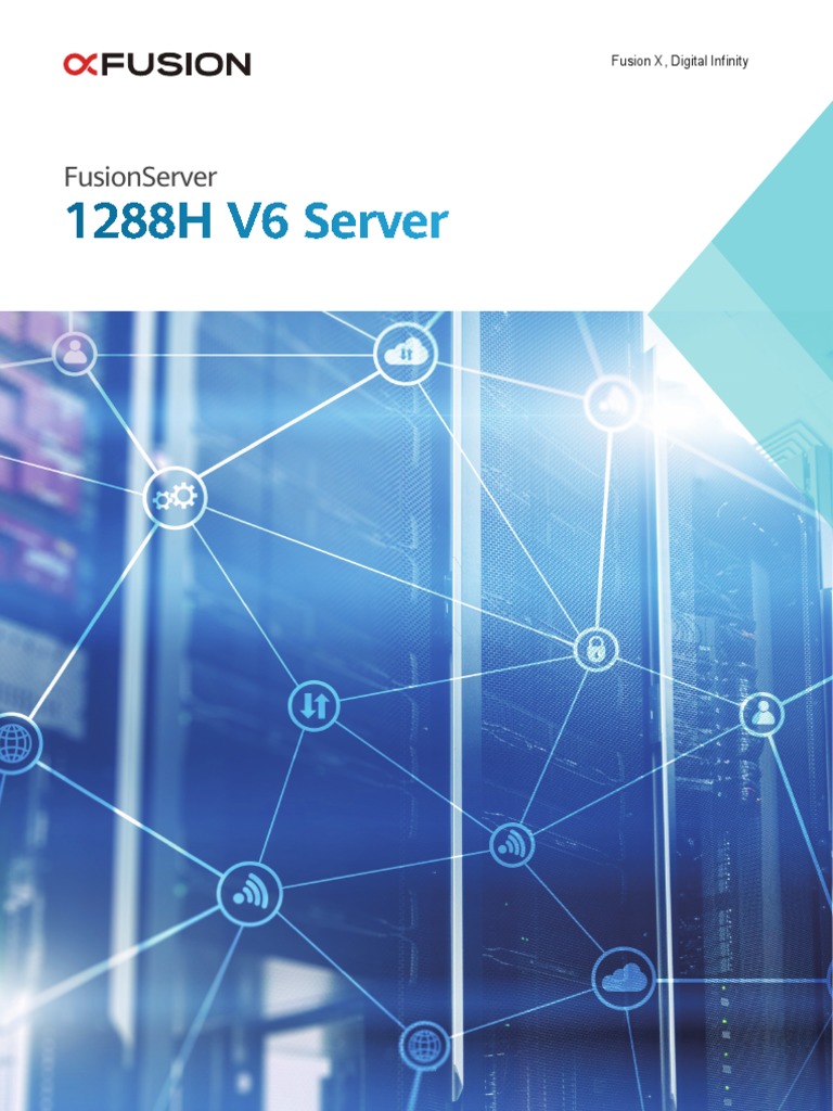 FusionServer 1288H V6 Rack Server Datasheet | PDF | Solid State Drive | Computer Data Storage