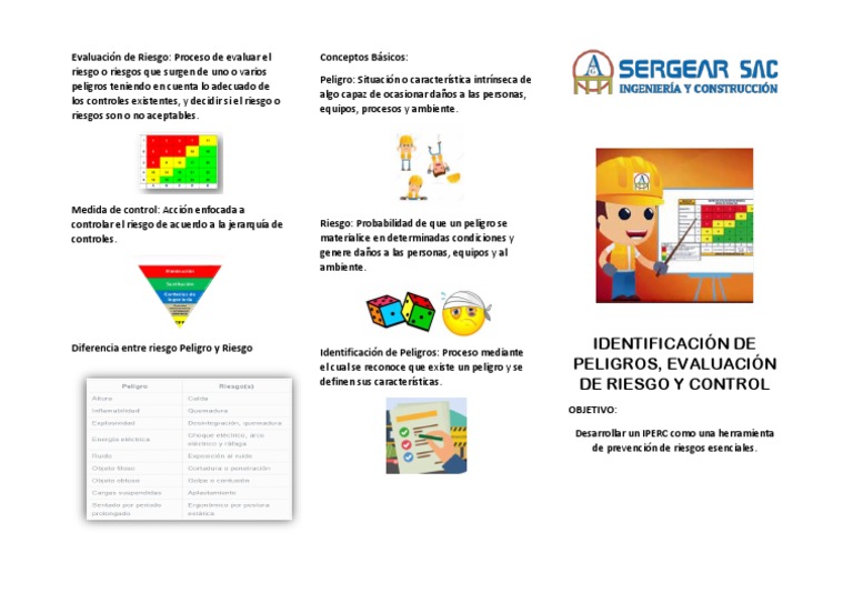 Triptico de IPERC 1 | PDF