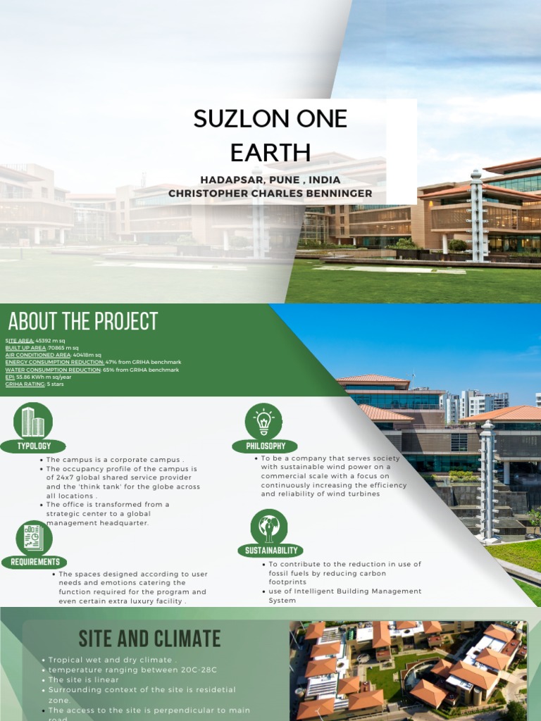 Suzlon One Earth | PDF | Sustainable Design | Nature
