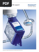 MAQUET QuadroX-i Oxygenator Overview | PDF | Hemodynamics | Blood