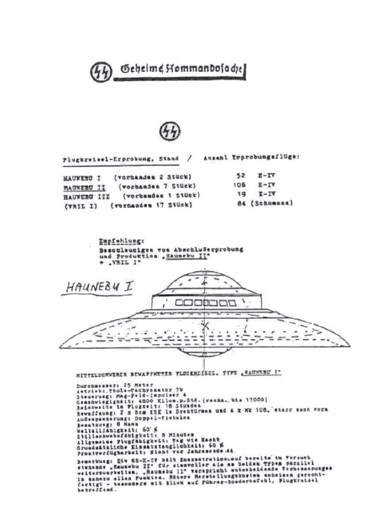 Project HAUNEBU | PDF