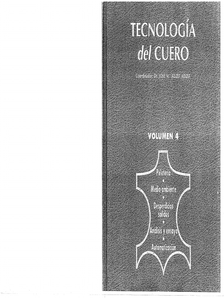 Tecnologia Del Cuero | PDF