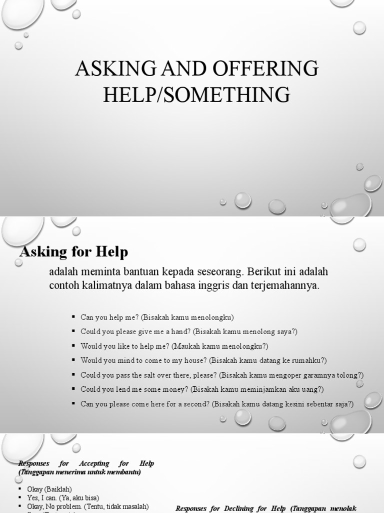 Asking Offering | PDF