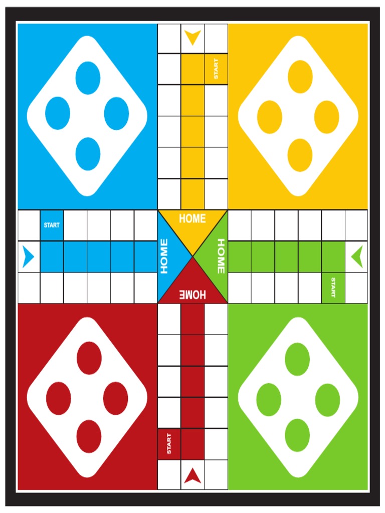 Ludo Game Board Vector | PDF