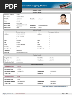 Sample Filled ONGC NED Pass Application Form | PDF