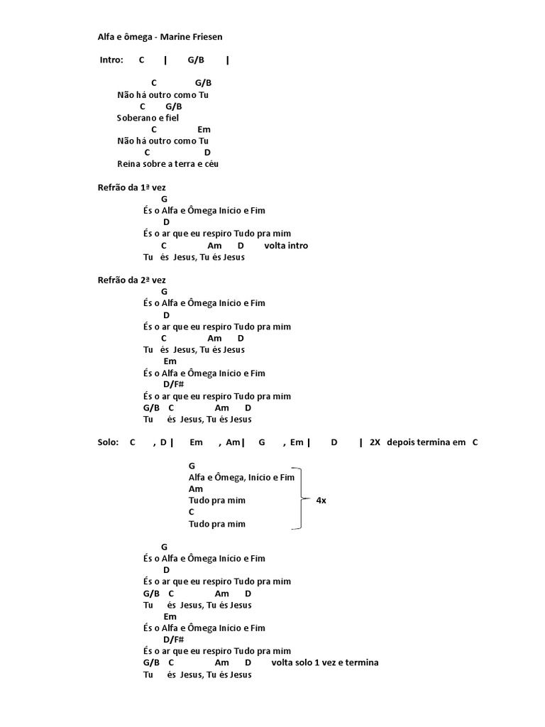 Alfa e Ômega - Marine Friesen | PDF