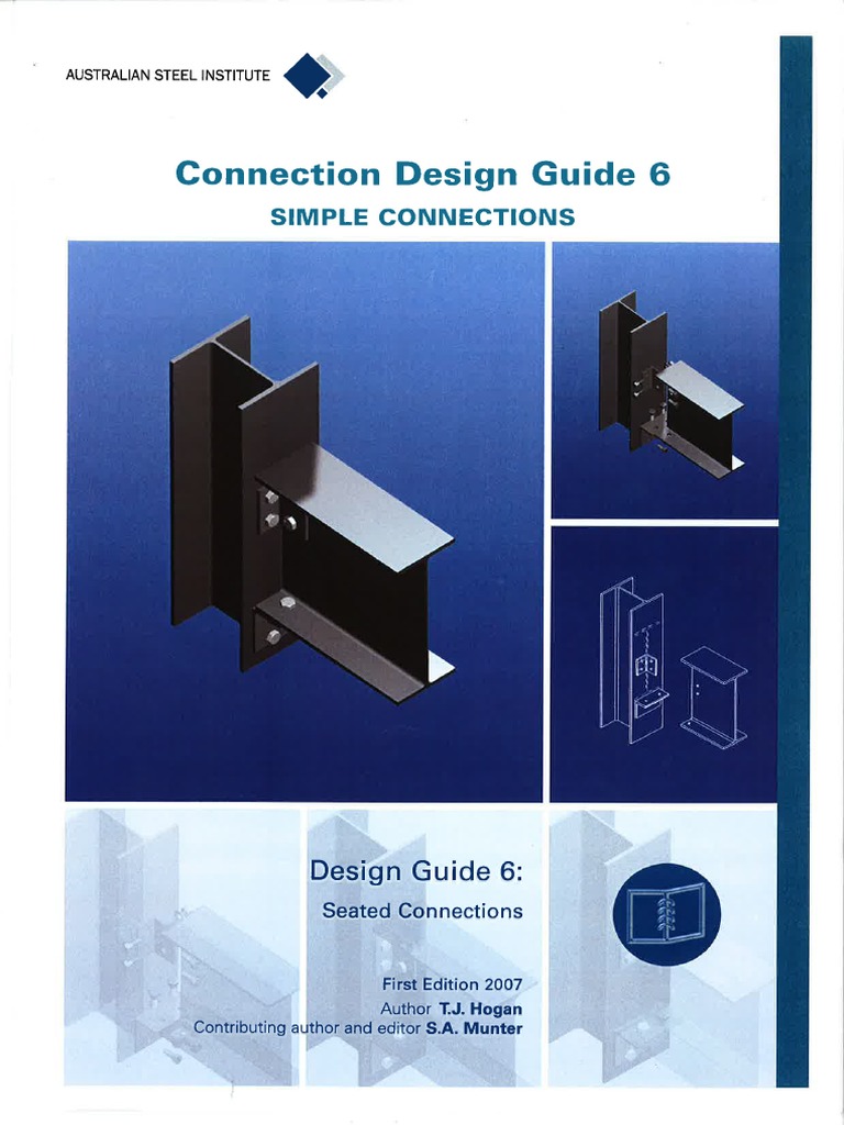 Design Guide 6 Simple Connections - Seated Connections | PDF