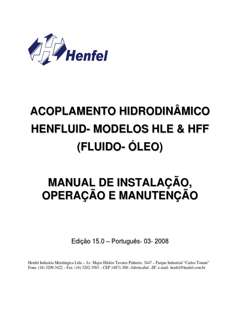 Acoplamento Hidrodinamico | PDF Acoplamento Hidrodinamico | PDF