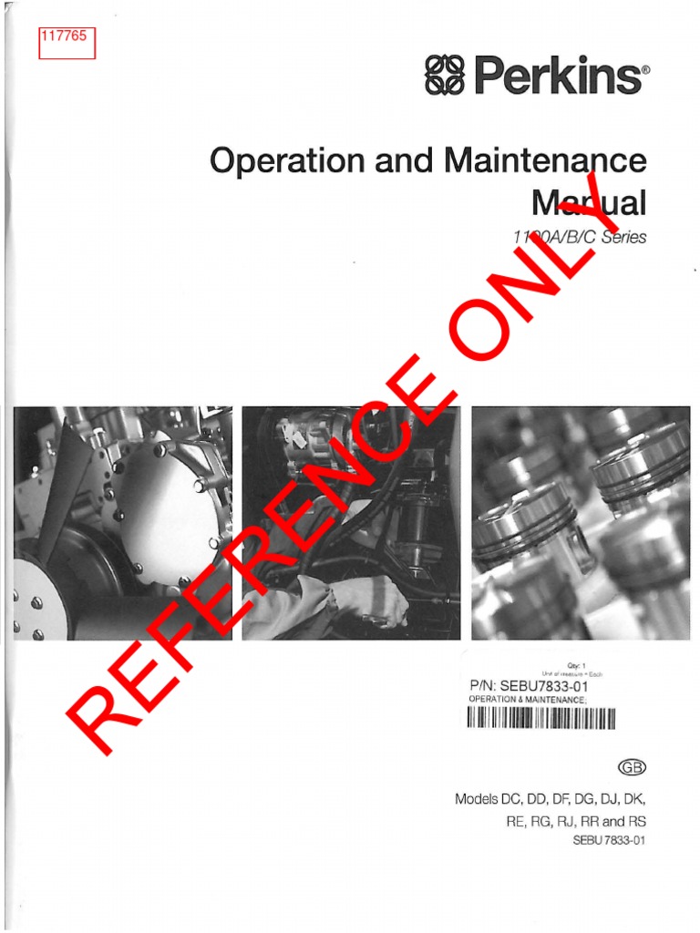 Operation and Maintenance Manual Perkins | PDF | Internal Combustion ...