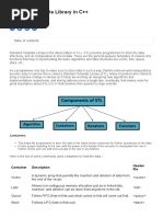 C++ STL - Cheat Sheet | PDF | C++ | Pointer (Computer Programming)