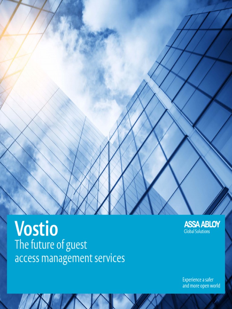 Vostio Access Management Brochure en | PDF | Cloud Computing | Computer ...