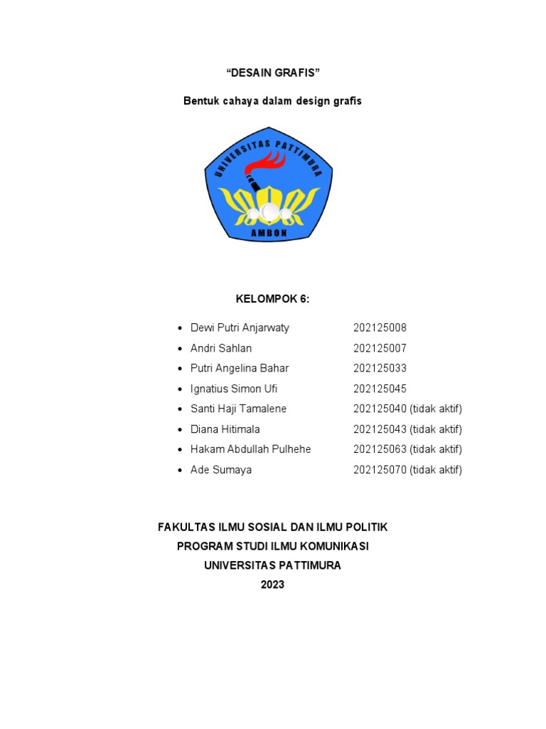 Tugas Desain Grafis | PDF