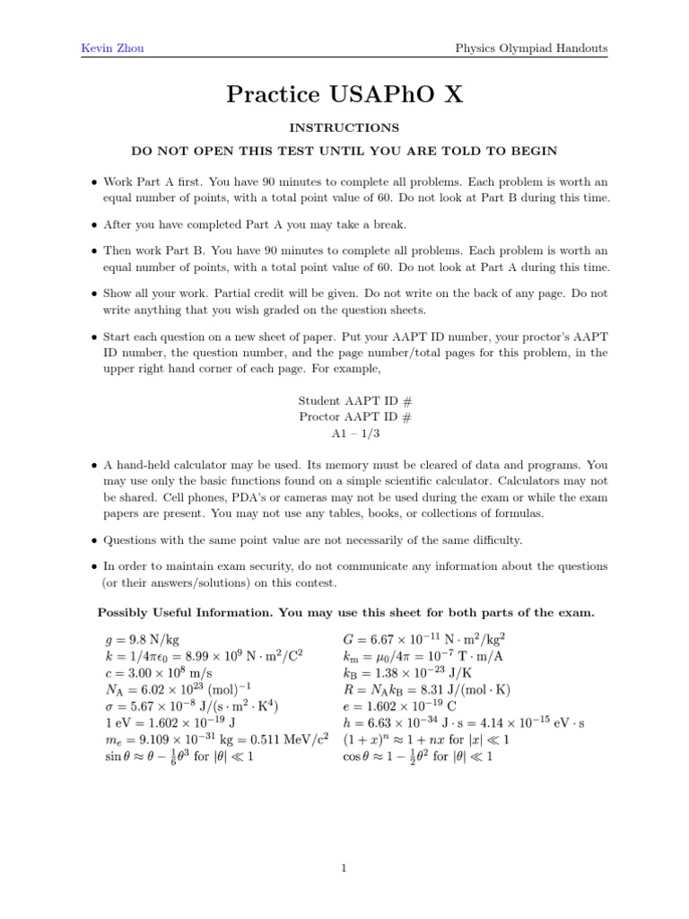 USAPh OXSol | PDF | Gases | Waves