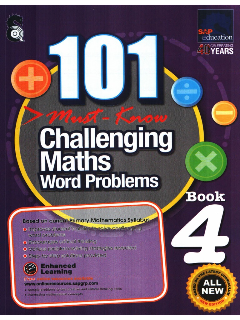 101 Challenging Math Word Problems Book 4-1 | PDF