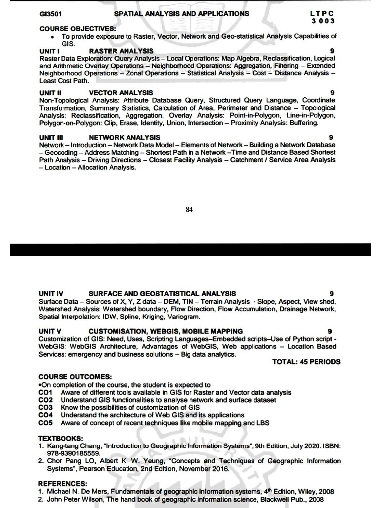 Sem V Syllabus | PDF