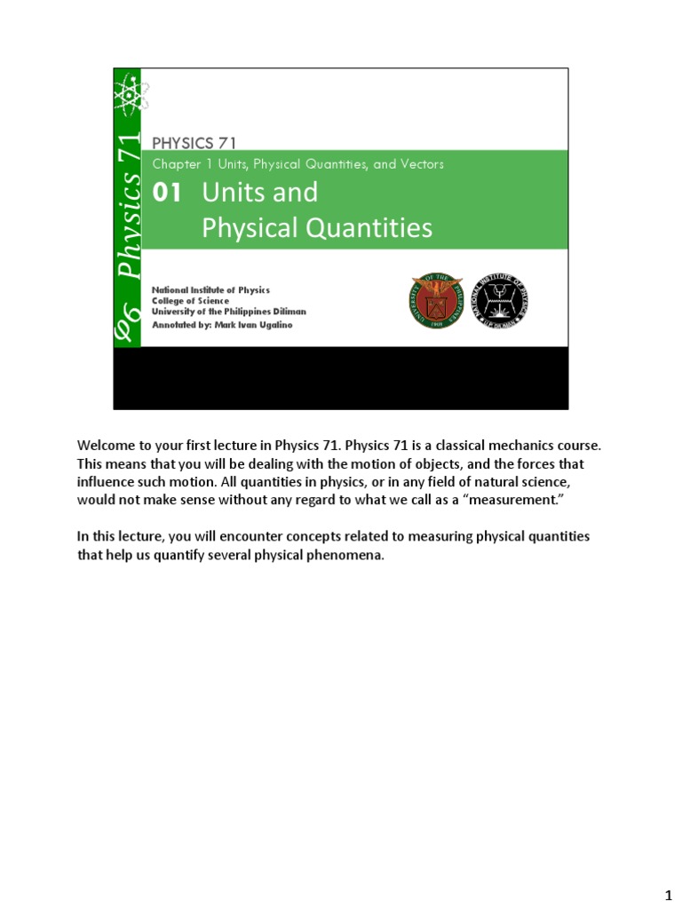 Study Journal 1 | PDF | Euclidean Vector | Significant Figures