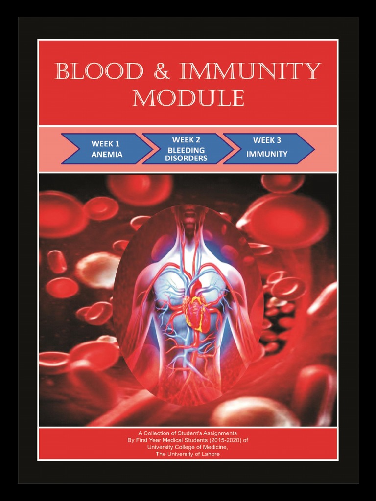 Blood Module Book (Final) | PDF | Lymph Node | Anemia