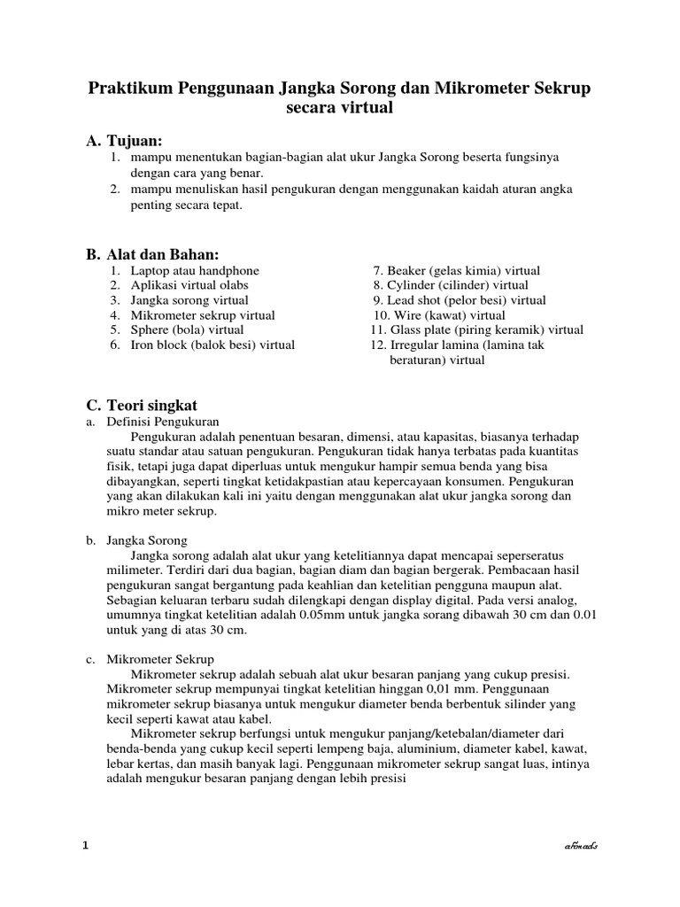 LKS Pengukuran JS & MSs | PDF
