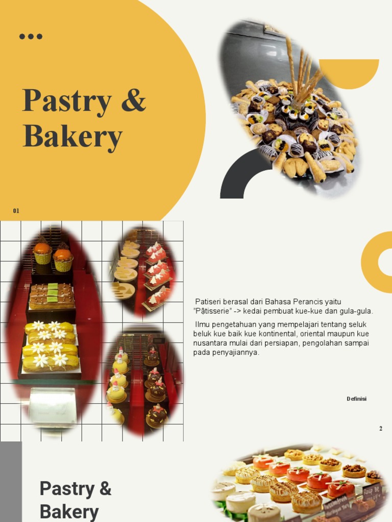Pastry and Bakery Materi 1 | PDF | Cakes | Biscuit