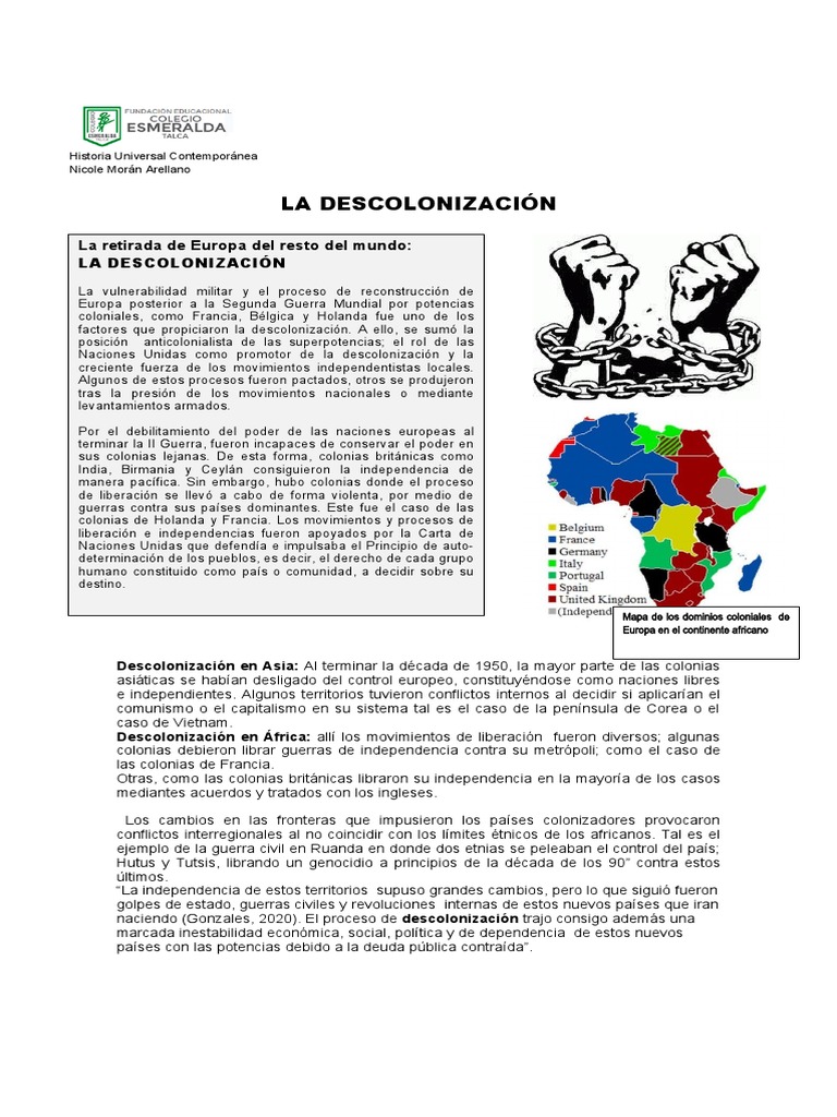 La Descolonizacion | PDF