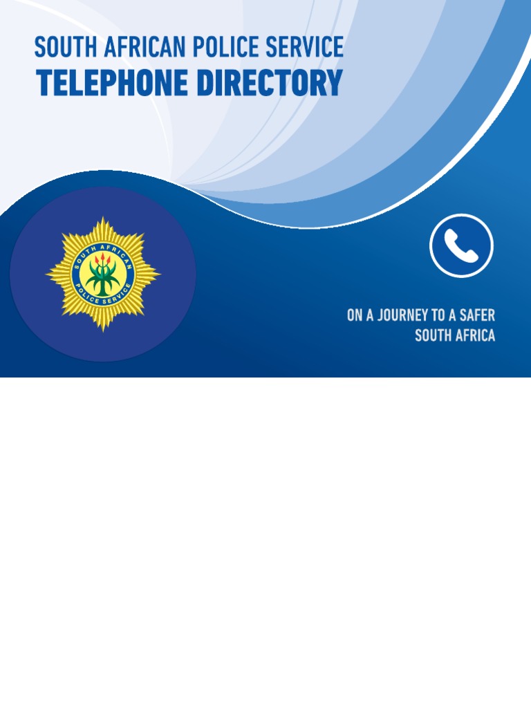 SAPS Telephone Directory 2025 | PDF | Business | Law Enforcement