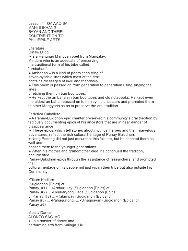 Cpar Notes, Collage Madona | PDF