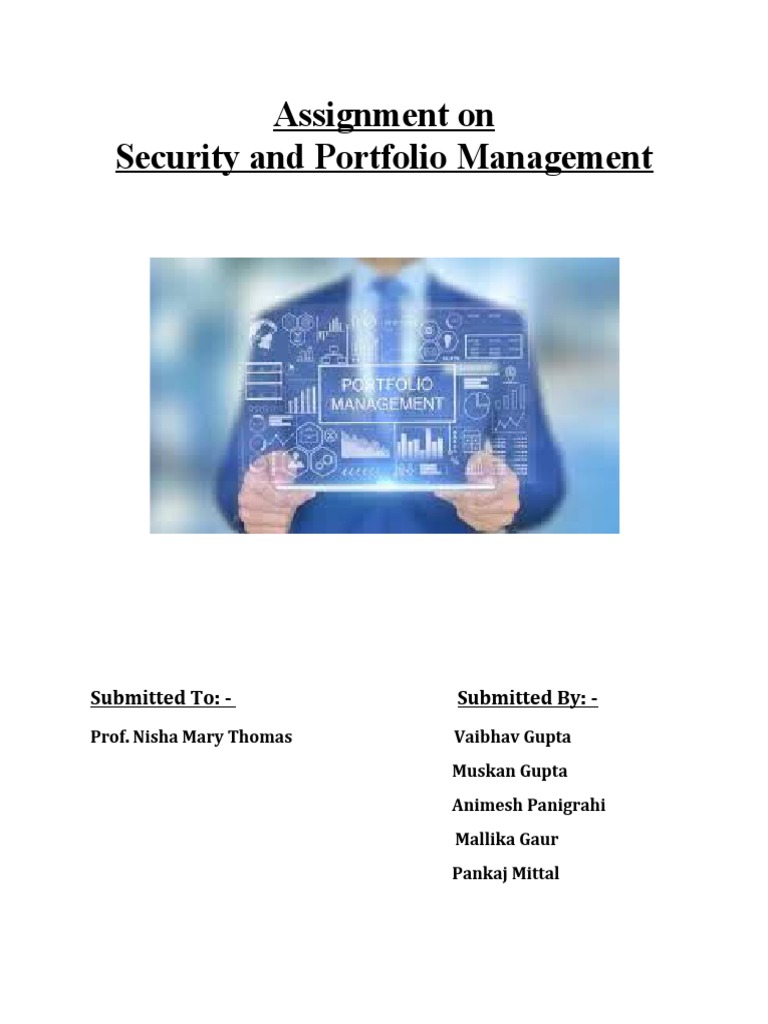 Group-05 - SAPM - Assignment - Vaibhav Gupta | PDF