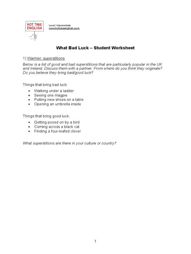 Third Conditional Worksheet Pdf Lottery Luck 4044