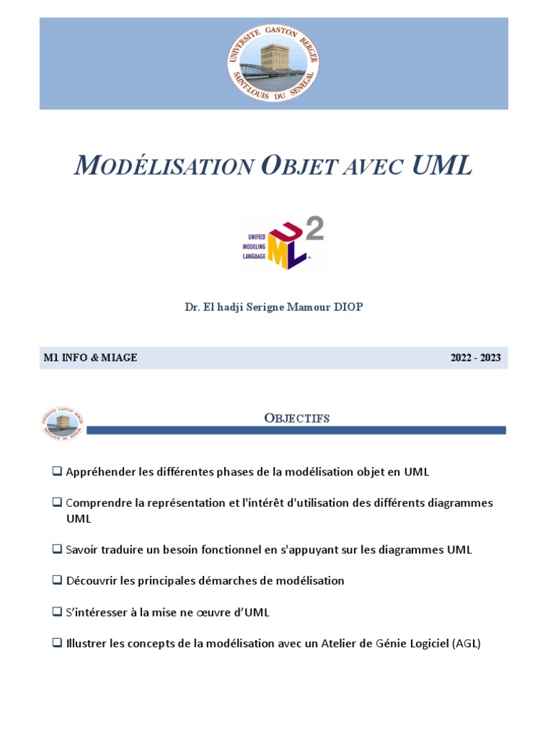 Cours UML 01 2022 2023 | PDF