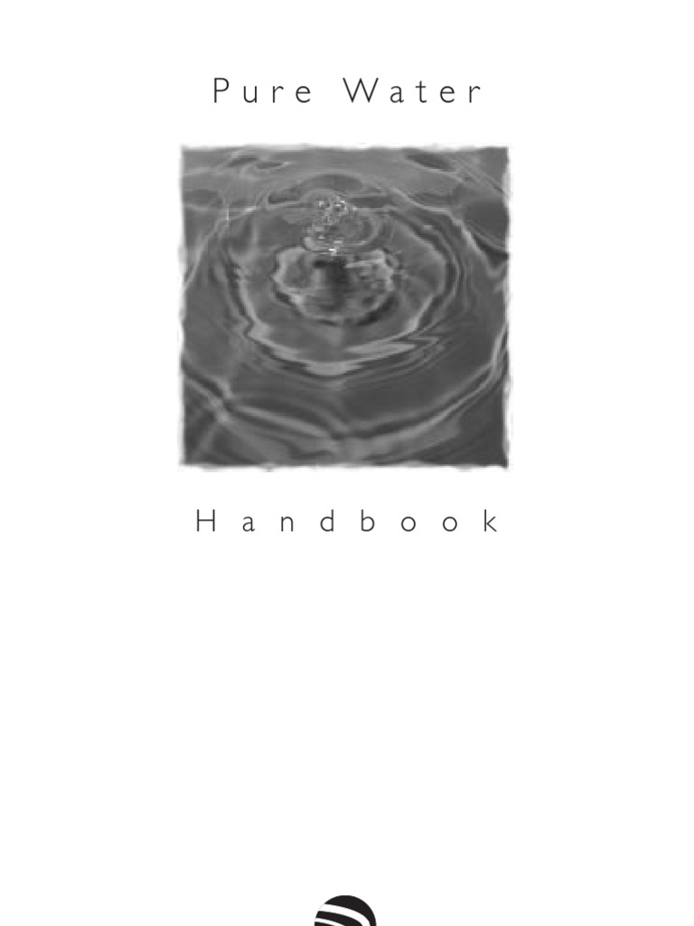 WATER Pure Water Handbook | PDF | Ph | Chlorine