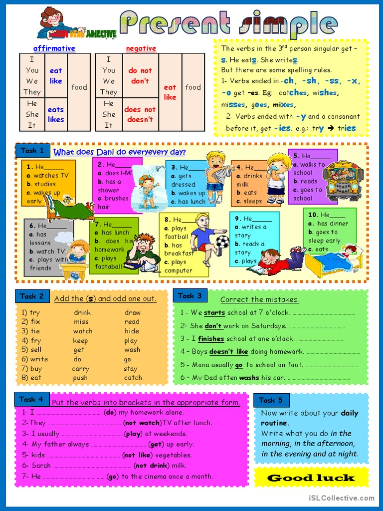 Present Simple | PDF