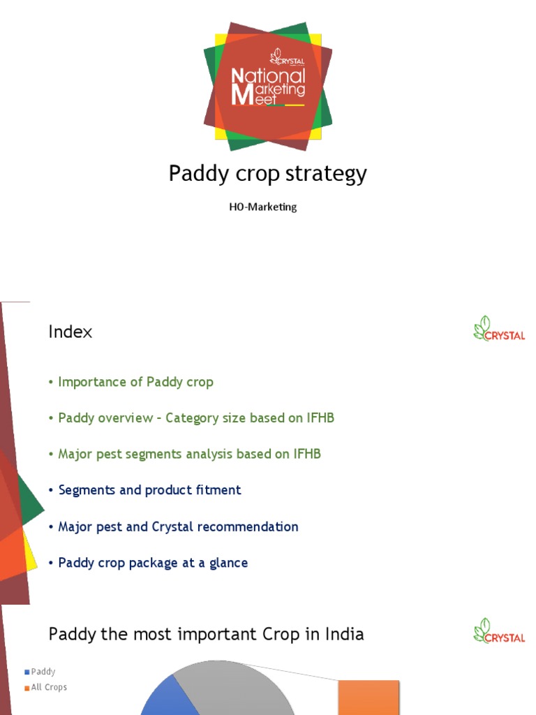 Paddy - Training Module English | PDF