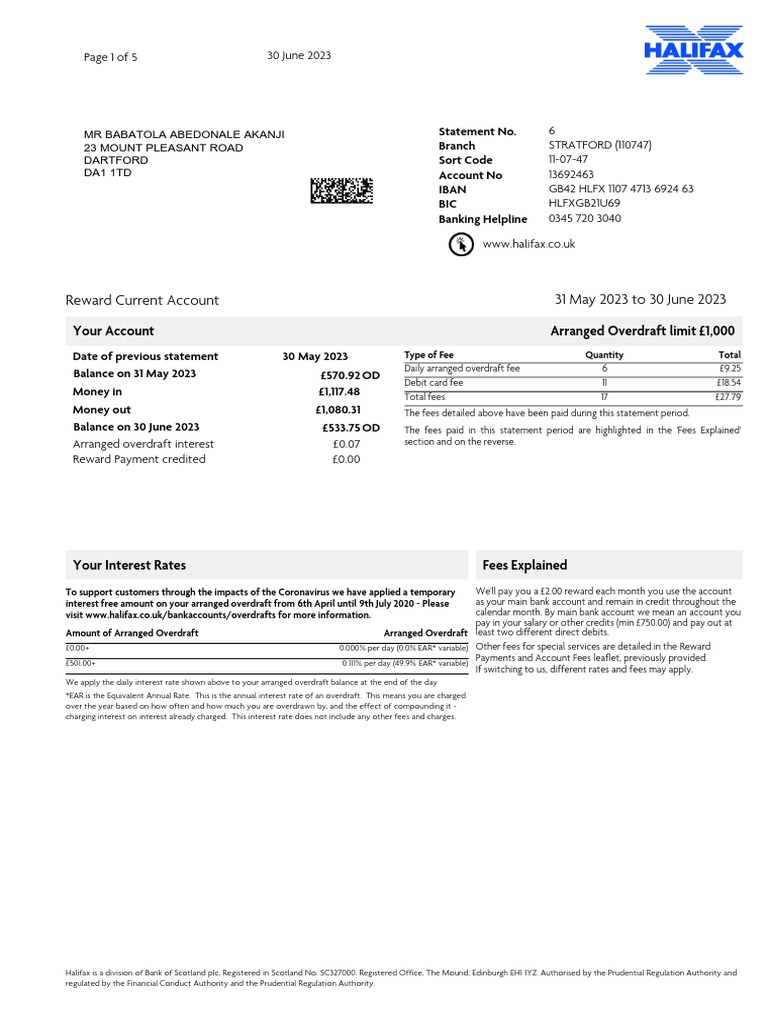 Preview PDF | PDF | Cash | Overdraft